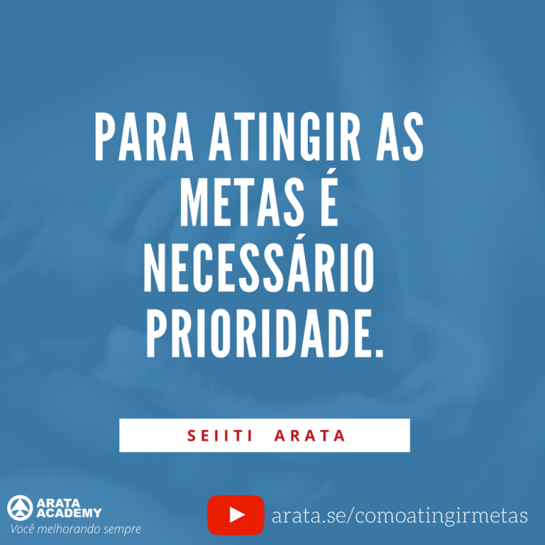 Como atingir metas - Arata Academy